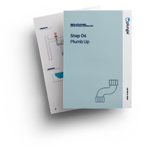 Plungie Step 06 - Plumb Up